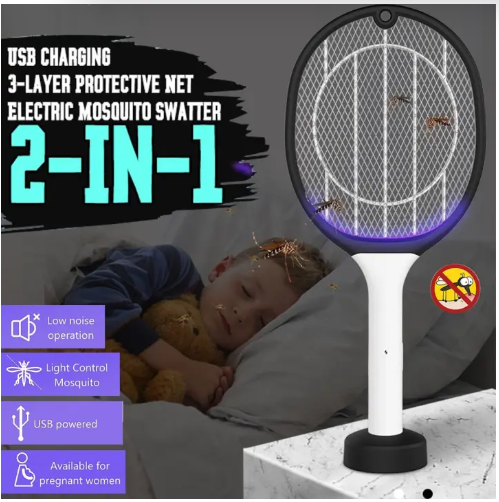 Buy Eletromax Mosquito Bat Swatter With Stand at meroshopping